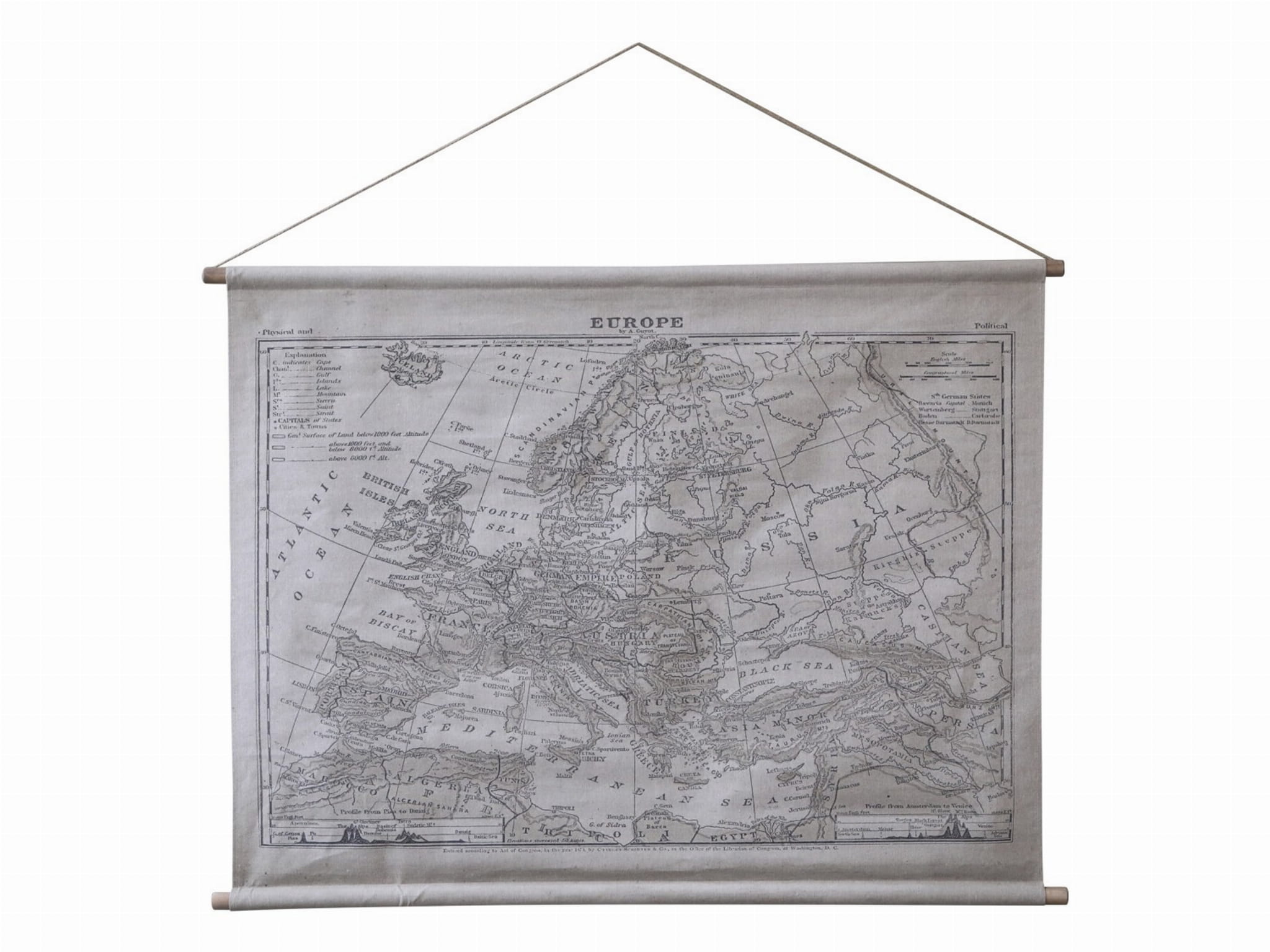 Obraz stara mapa europy chic antique 90x120 cm - Sklep internetowy ...